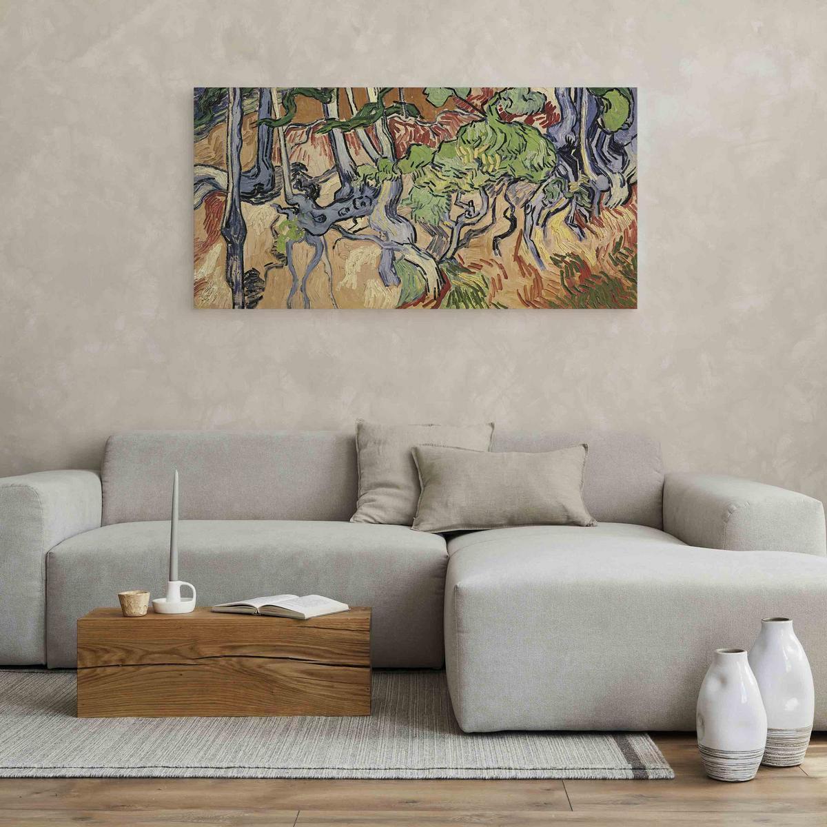 Tableau - Racines d'arbre (Vincent Van Gogh) | Vive Chez Moi